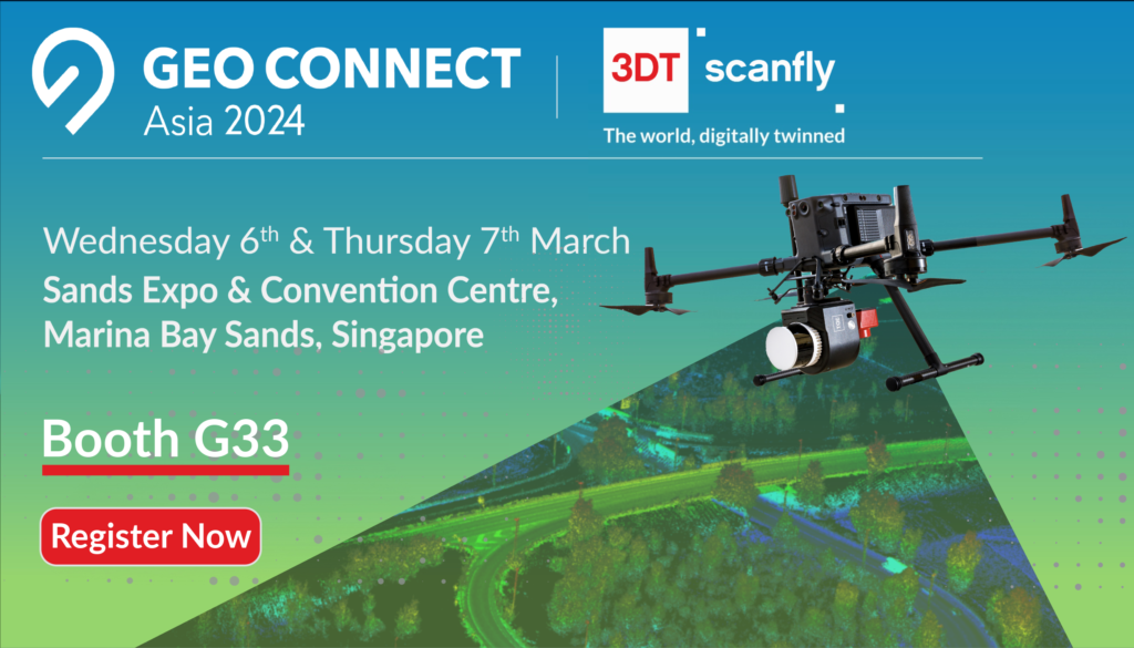 Geo Connect Asia 2024 – 3DT Scanfly – The payload lidar not only for UAS